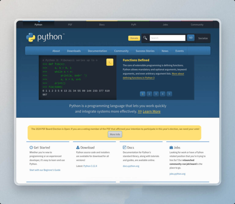 Top 5 Programming Languages In 2024