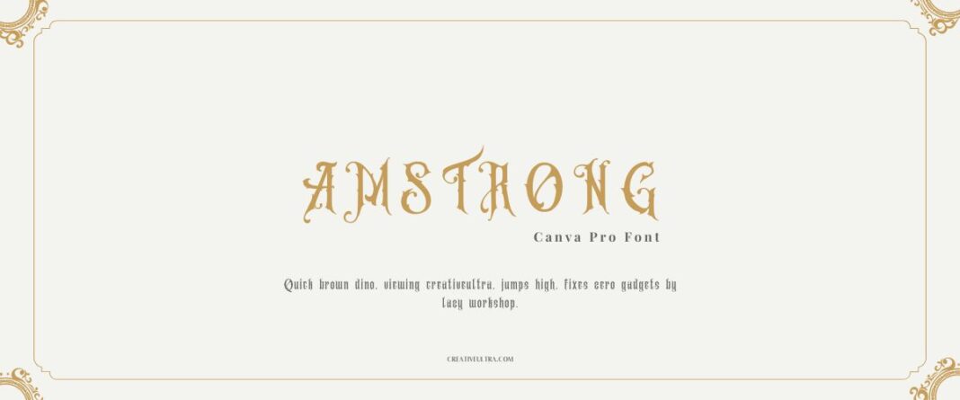 Best Gothic Fonts In Canva - Creative Ultra