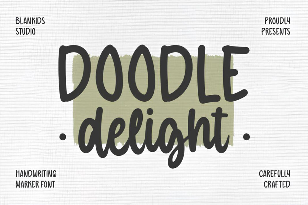 15 Best Doodle Fonts For Fun, Creative Projects