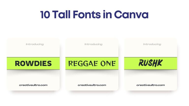 10 Tall Fonts In Canva - Creative Ultra