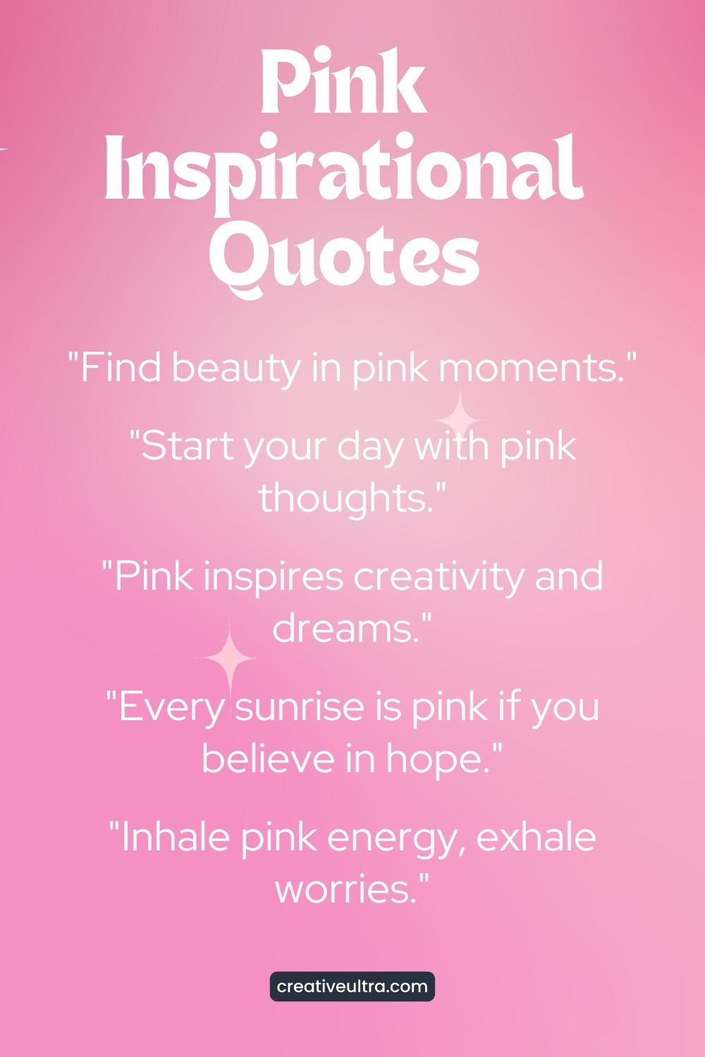 208 Pink Girly Quotes Perfect For Dreamers And Doers - Creative Ultra