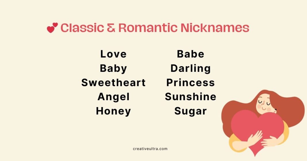 150+ Cute Nicknames For Your Girlfriend (Romantic & Fun)