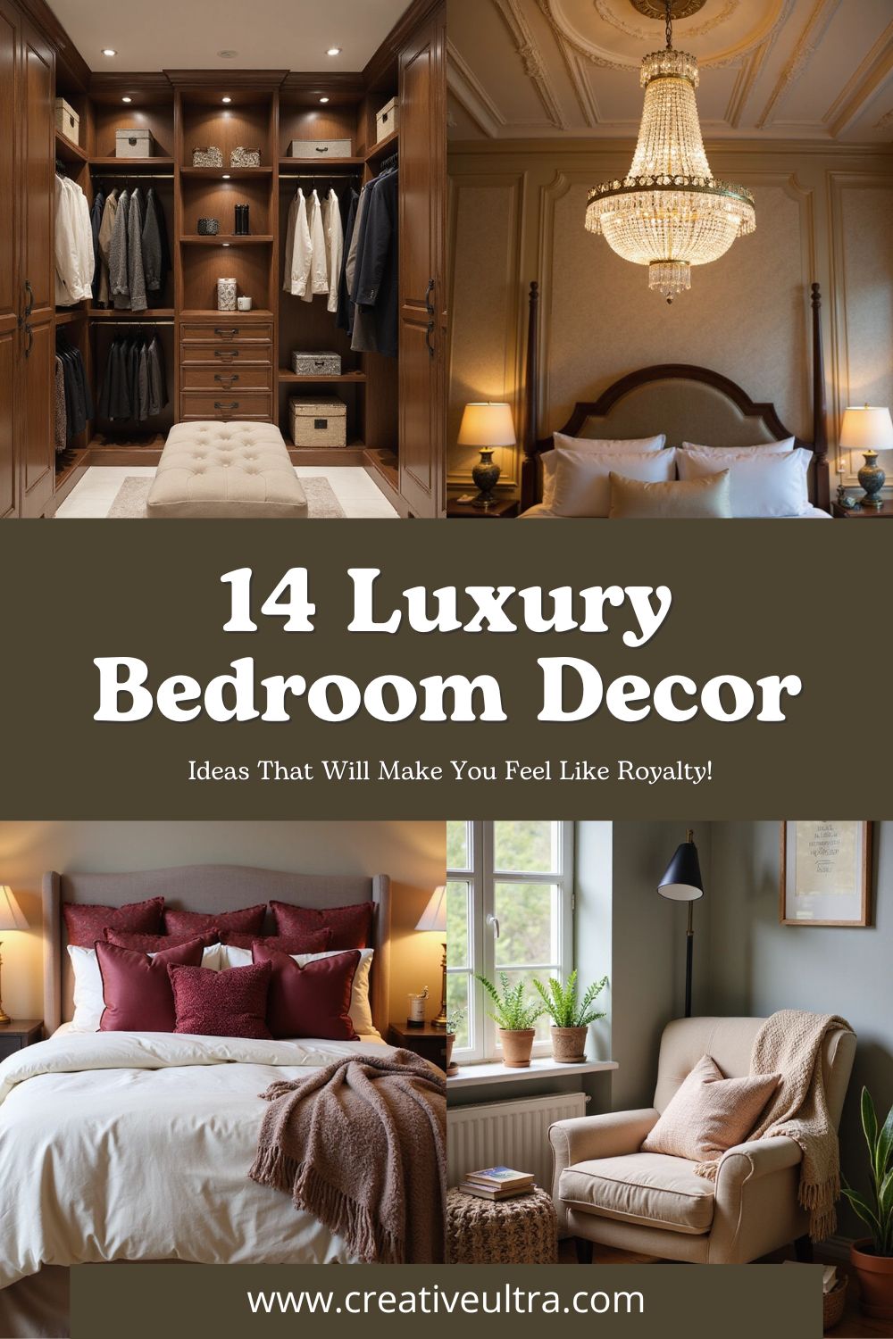 14 Luxury Bedroom Decor Ideas That Will Make You Feel Royal