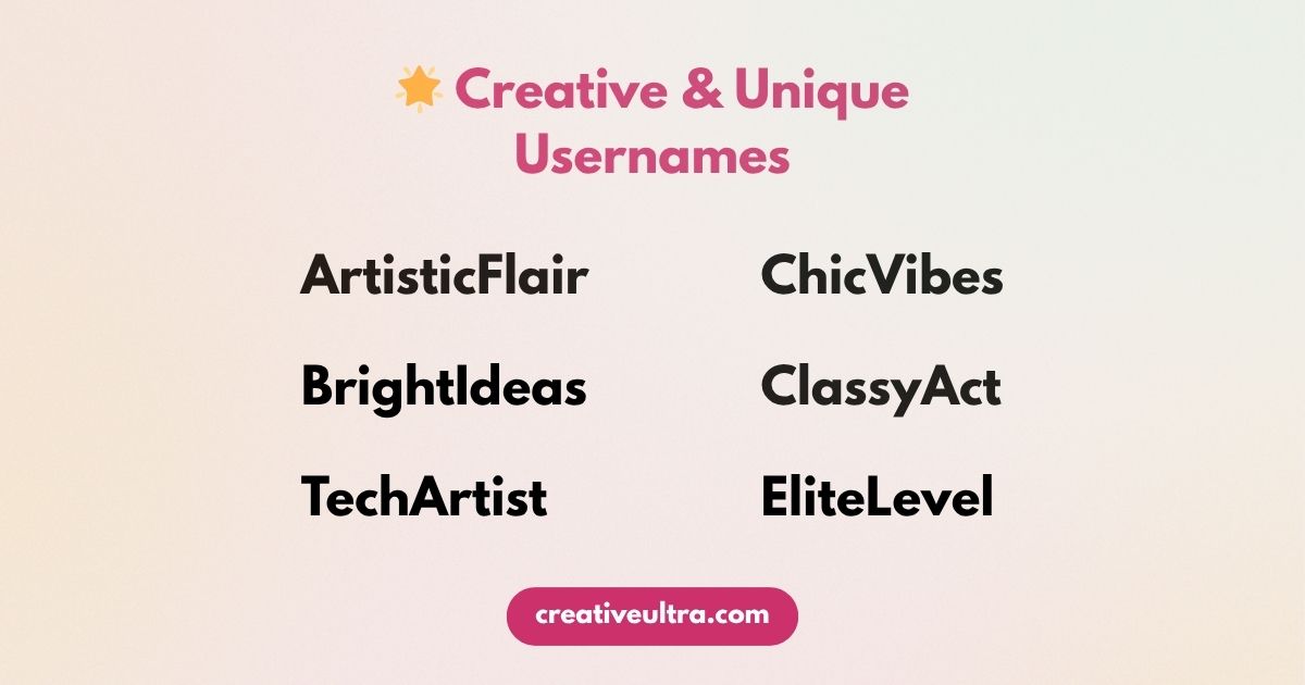 300+ Best Hard Usernames For Gamers & Social Media