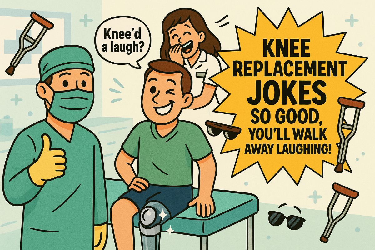 130+ Hilarious Knee Replacement Jokes For Patients